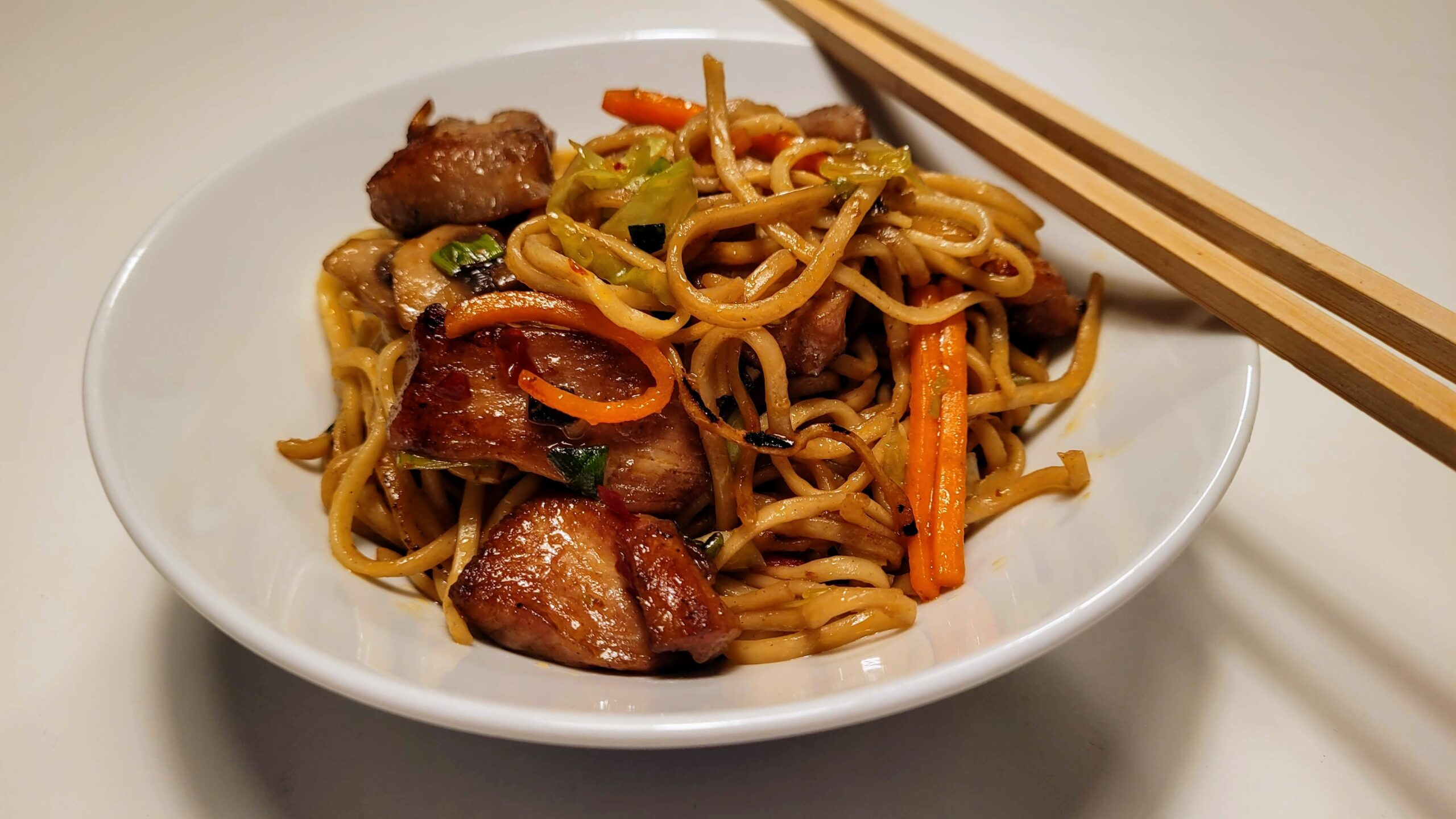 Chicken Chow Mein - Carstens Madblog